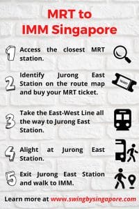 How to get to IMM Singapore by MRT? - COMPLETE GUIDE