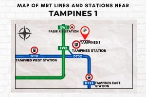 How to get to Tampines 1 by MRT? THE COMPLETE (DETAILED) GUIDE