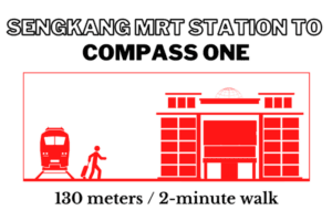 How to get to Compass One in Singapore by MRT? - DETAILED GUIDE