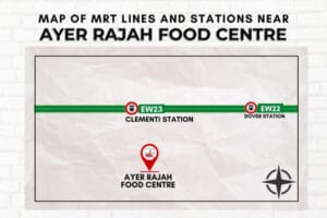 How to get to Ayer Rajah Food Centre by MRT? THE COMPLETE GUIDE