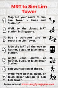 How to get to Sim Lim Tower by MRT? THE COMPLETE GUIDE